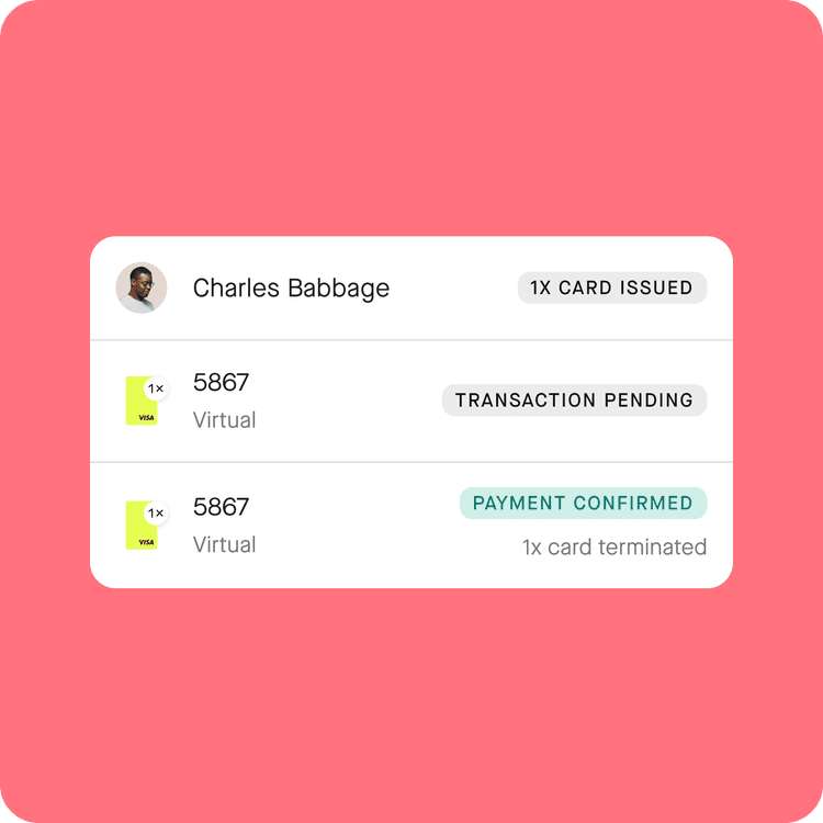 Single-use Virtual Credit Cards | Pliant